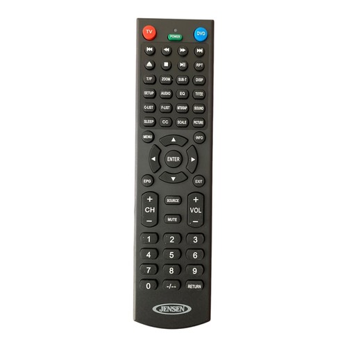 New JENSEN TV DVD Combo Remote Control for JE3214 JE1914 JE2414 JE2814 ...