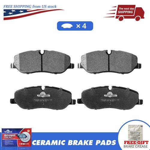 Front Ceramic Disc Brake Pads Set For 2006 2007 2008 2009 LR3 Range ...
