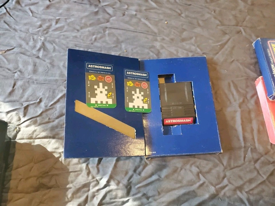 Vintage Mattel Intellivision Video Game Console Tested W/ 10 Games ...