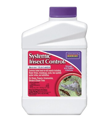 Bonide Systemic Insect Control, 16 oz Concentrate Systemic Insect ...