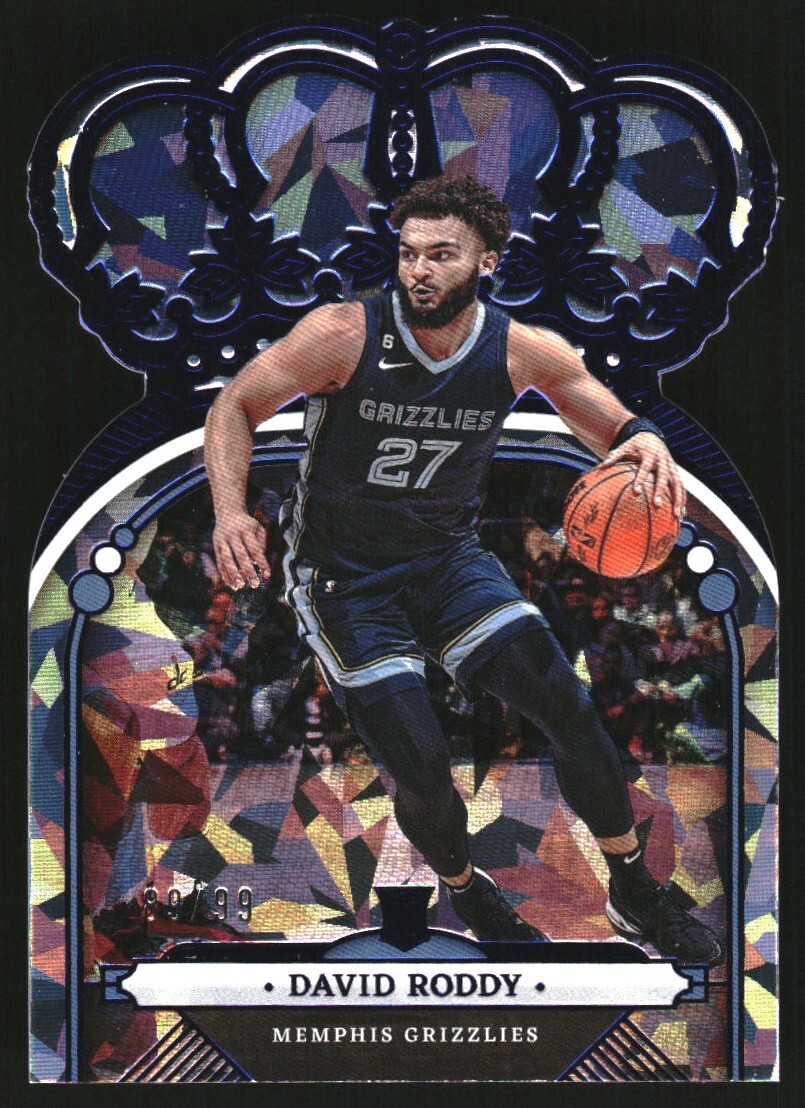 2022-23 Crown Royale Crystal Blue #19 David Roddy /99 | eBay