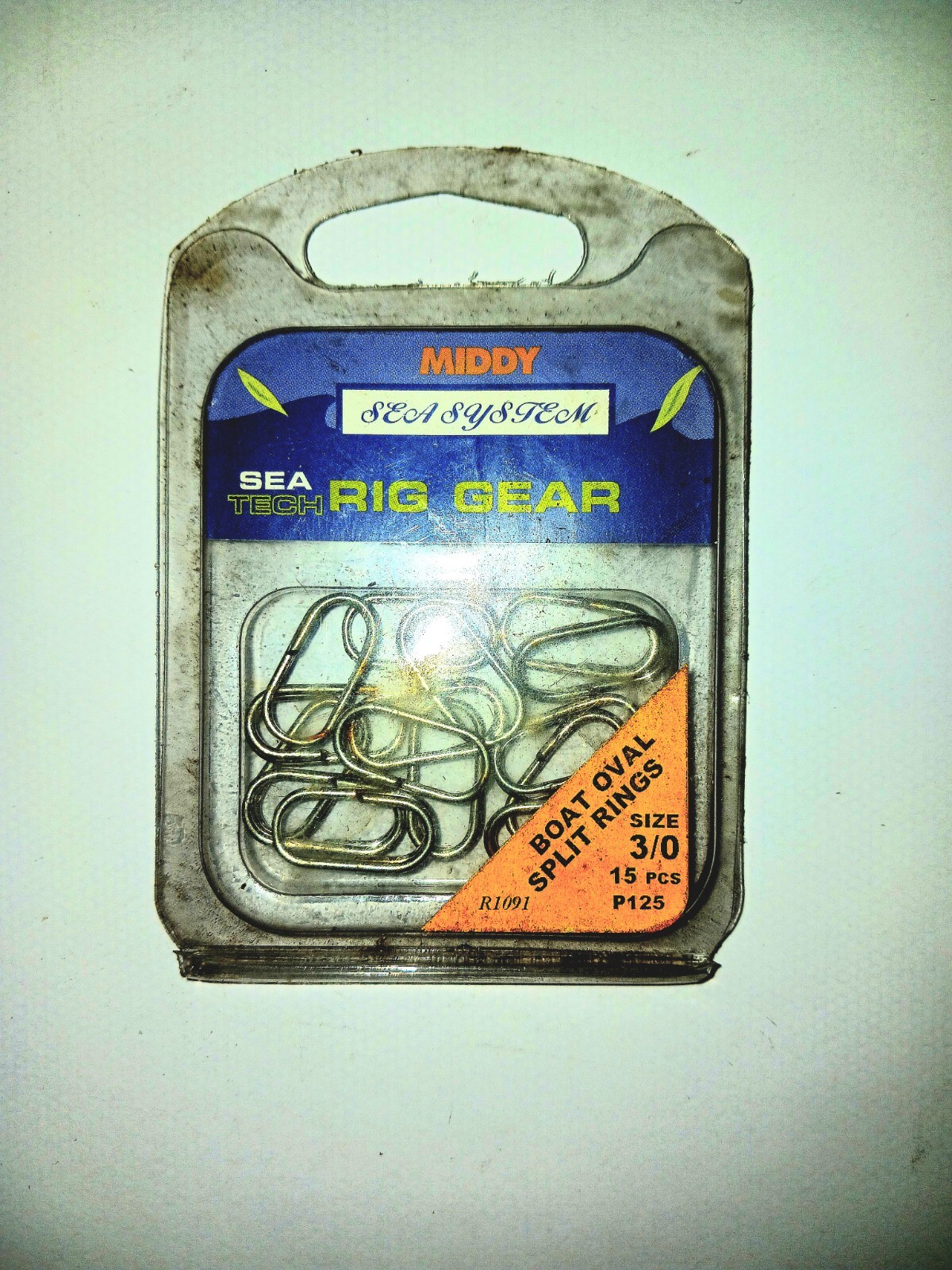 Middy Rig Gear Oval Split Rings Sea / Boat Fishing Heavy Duty X 2 Packs ...