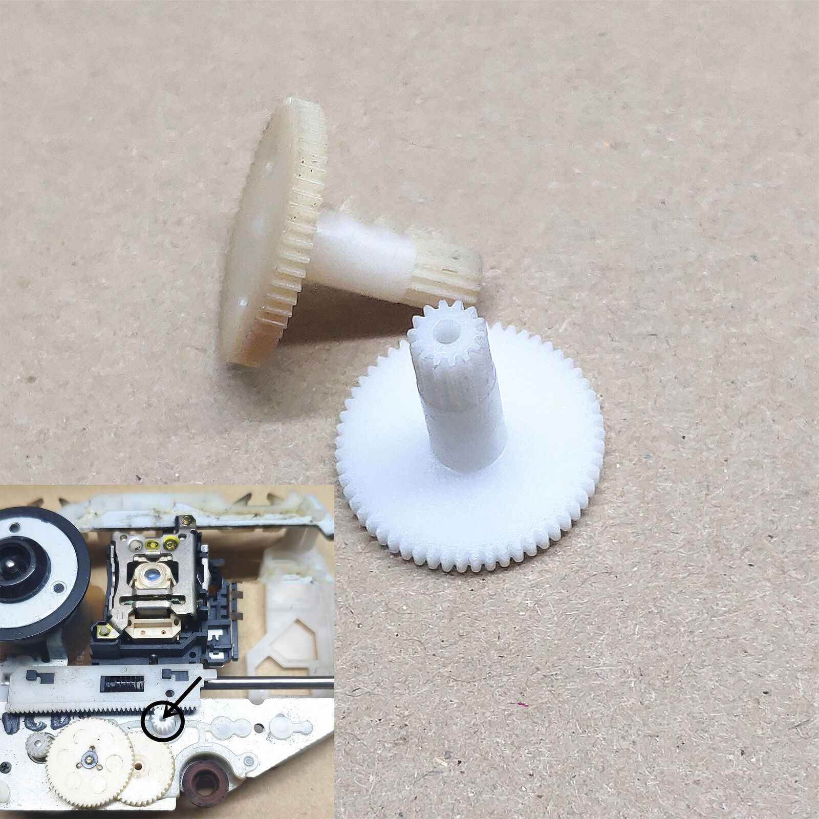 CD Player Inverted Gear for Pioneer CMK-54XT CMKS-81X PNP1245-F PNP1239 ...