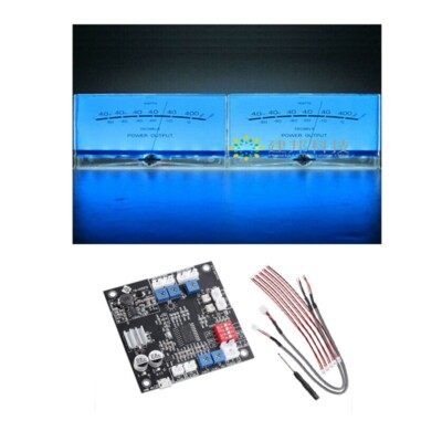 2pcs P-200 Water Blue VU Meter DB Table Audio Power Meter+1pc Driver ...