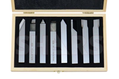 Shars 1/2" Shank 8 PCS Solid HSS Turning Grooving Threading Tool Bit ...