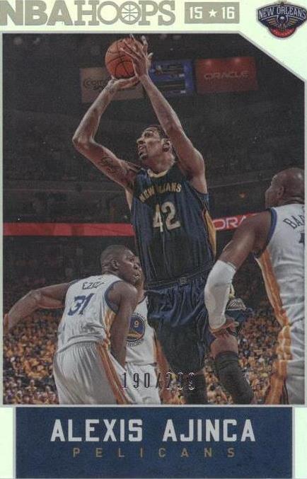2015-16 Panini NBA Hoops - Alexis Ajinca #85 Silver /299 for sale ...