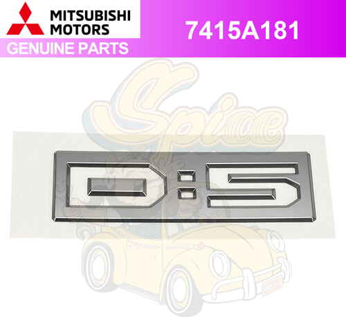 JDM OEM Mitsubishi DELICA D:5 Rear Emblem Budge Ornament 7415A181 CV5W ...