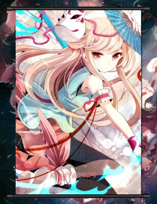 TouHou Project Logo Cover Anime HD Wall Art Home Decoration Scroll ...