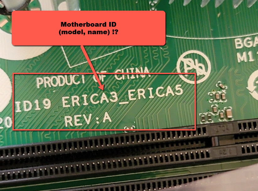 BIOS chip For HP Pavilion Gaming PC TG01-1000a series, For MB ERICA3 ...