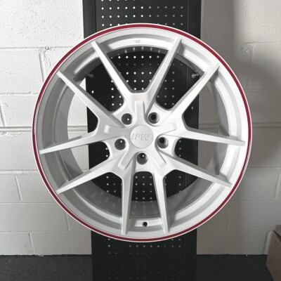 19" FK8 LE TYPE R STYLE SPORT WHITE WHEELS RIMS FITS ACURA TSX TL RSX ...