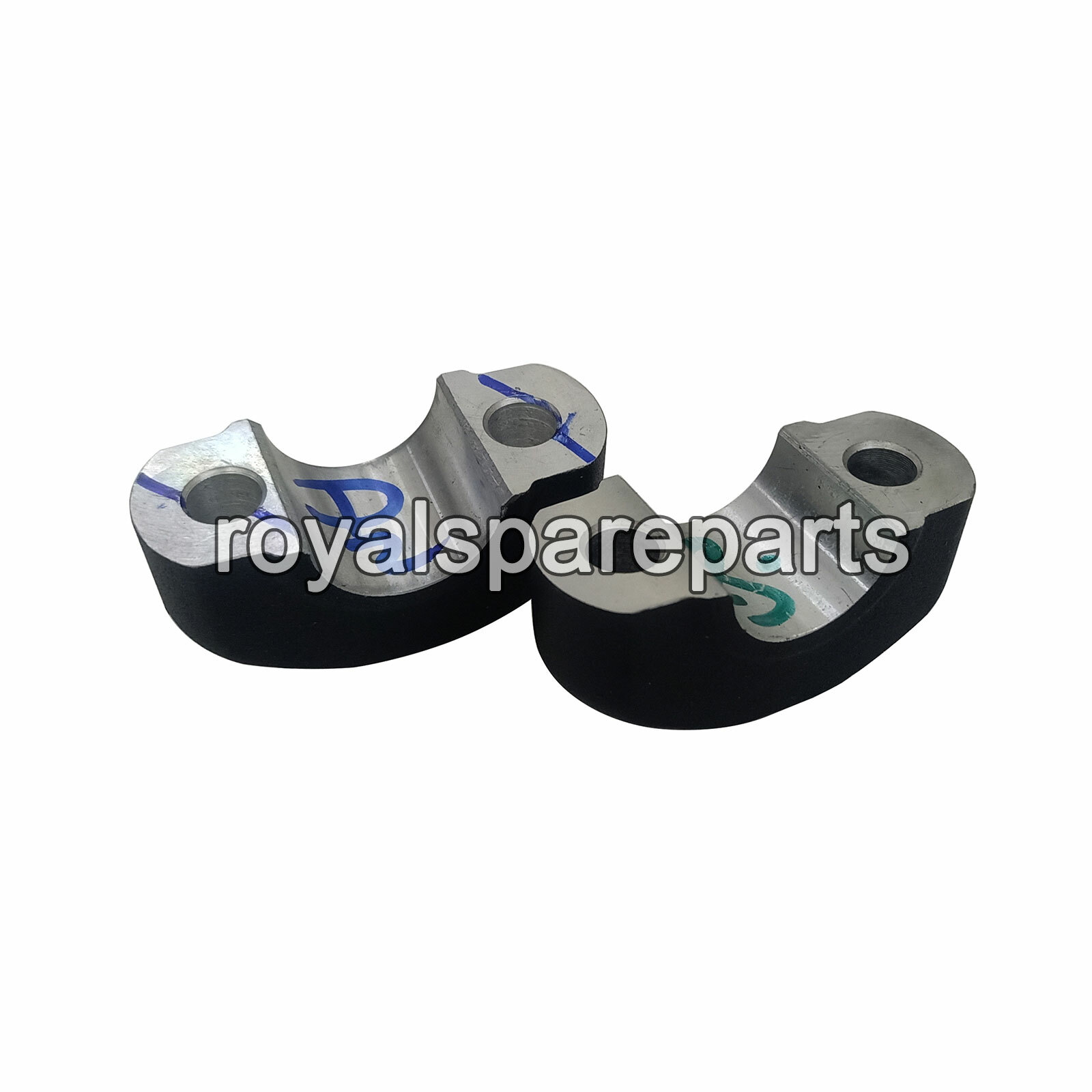 Genuine Royal Enfield Handlebar Bottom Riser Assembly For Meteor 350cc ...