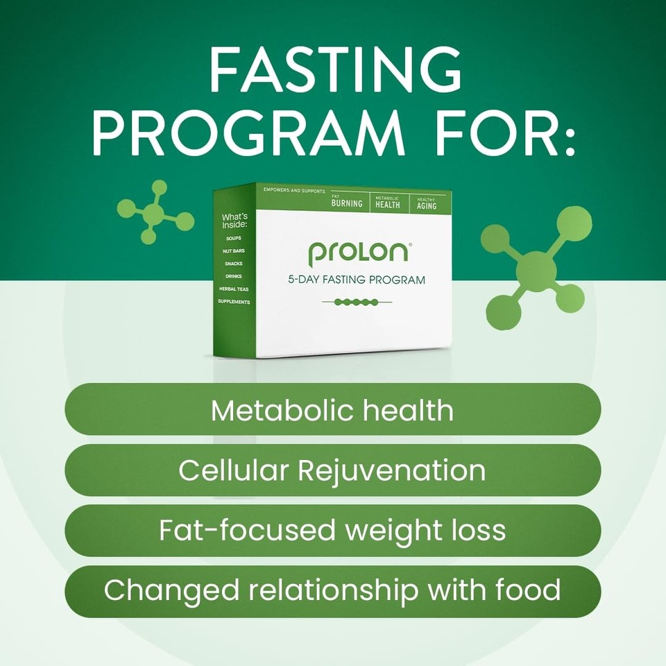Prolon 5 Day Fasting Kit | Fasting Program for Women & Men | Developed ...