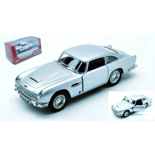 ASTON MARTIN DB5 SILVER cm 12 BOX Kinsmart Modellismo Giocattolo Die ...