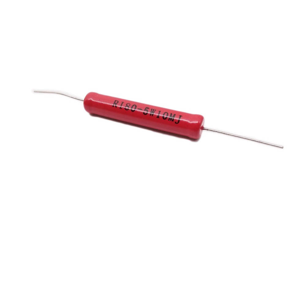 2pcs 5W Watts 10KV High Voltage Glass Glaze Resistors 10M ohm | eBay