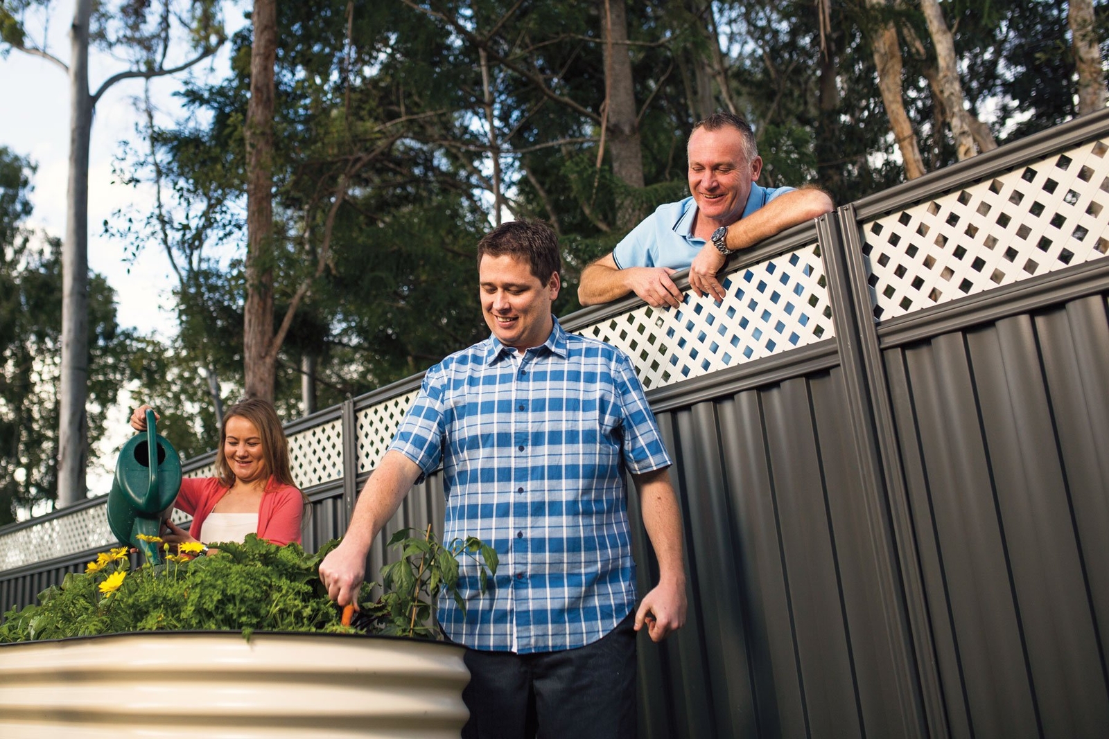 VIC NEW Stratco Good Neighbour® Wavelok® Fence Panel | eBay