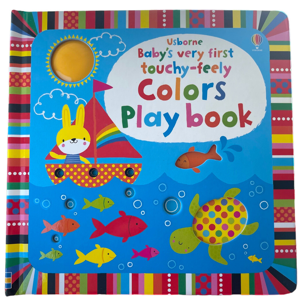 Usborne Baby's Very First Touchy-feely Colors Play Book C2014 Board for ...