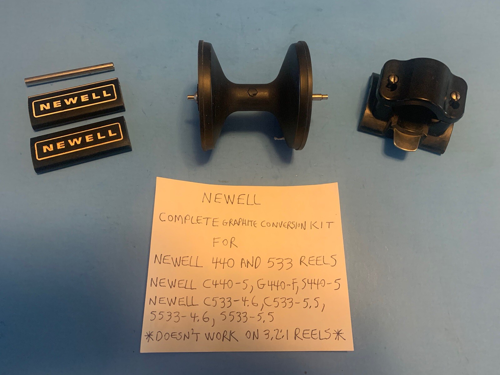NEWELL COMPLETE GRAPHITE CONVERSION KIT FOR NEWELL 440 AND 533 FISHING REELS | eBay