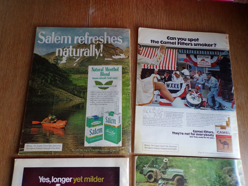 Lot 4-1973 Argosy Magazine Man's World of Adventure Magazines~April ...