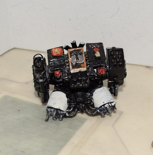 Warhammer 40k Space Marine Dreadnought with Lascannon and Hellfire ...