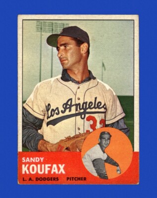 1963 Topps Set-Break #210 Sandy Koufax VG-VGEX *GMCARDS* | eBay