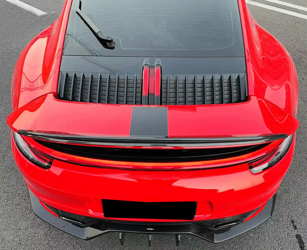 For Porsche 911 992 Carrera 4 S 4S 19UP Dry Carbon Fiber Rear Trunk ...