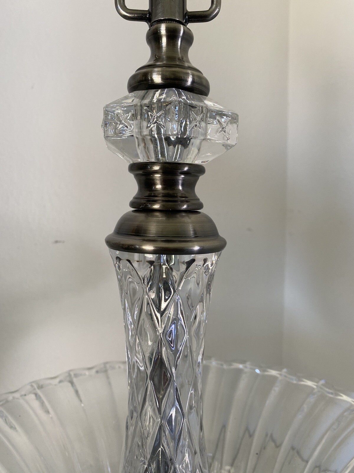 3 Crystal 0320640 Colfax Allen Roth Light Polished Pewter Pendant for ...