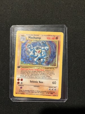 Machamp - 1st Edition Base 008/102 Deck Exclusives Holo | eBay