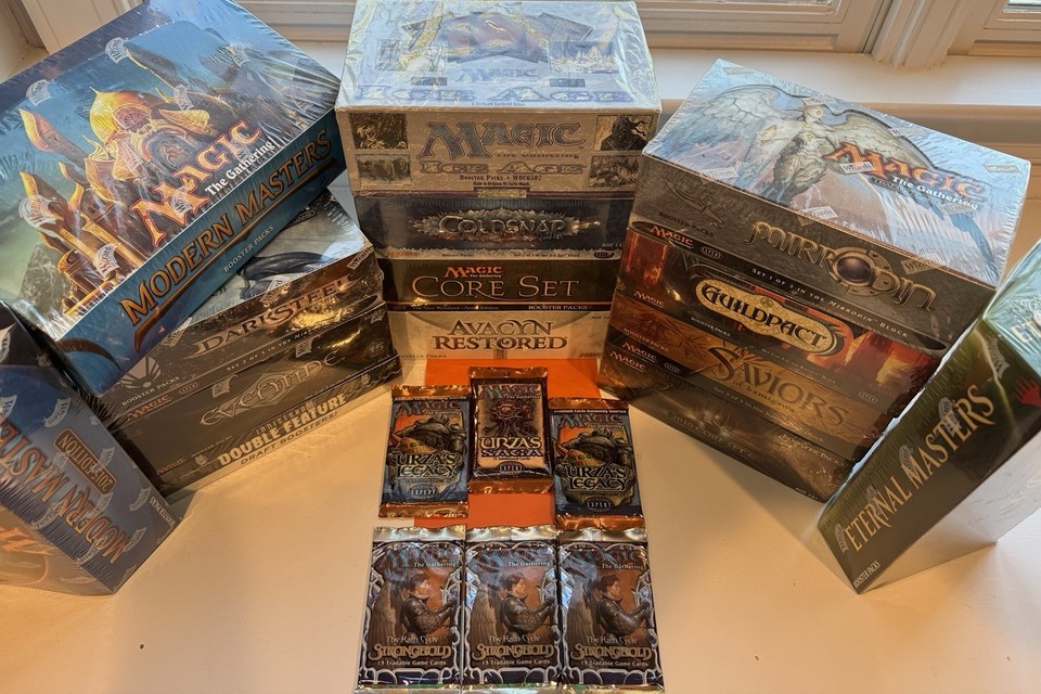 Magic The Gathering booster packs “Gathering The Magic Booster” Bags ...