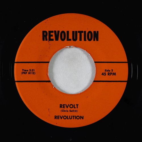 Garage Psych 45 - Revolution - Revolt - Revolution - NM obscure! | eBay