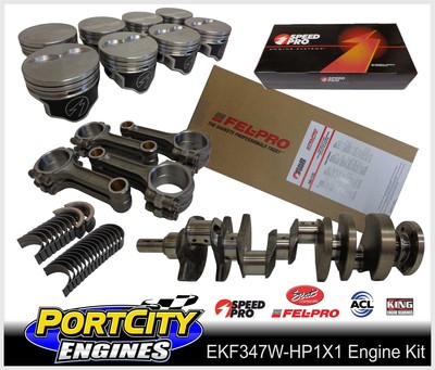 Stroker Rotating Assembly Engine Kit Ford V8 302 347 Windsor LTD DC DF ...