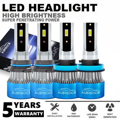 Car Led Lights For Honda Odyssey 2011-2020 6000K LED Headlight High Low ...