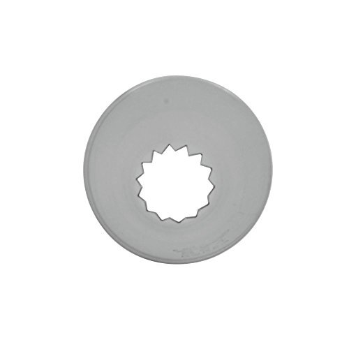# 864 - French Star Pastry Tip .38'' Opening Diameter- Stainless Steel ...
