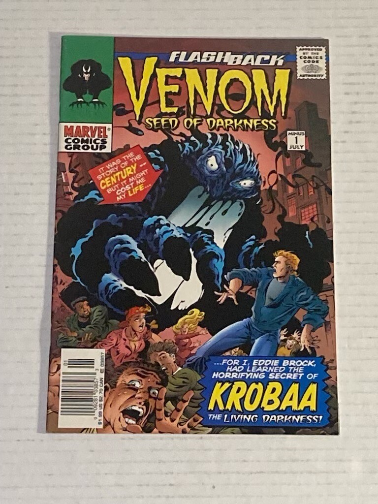Venom Seed of Darkness #1. Marvel Flashback Comics. | eBay