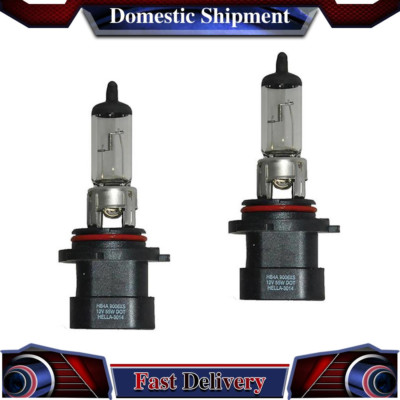 2 Hella 9006 XS Standard Series Halogen Headlight Bulb HB4A Halogen 55W ...