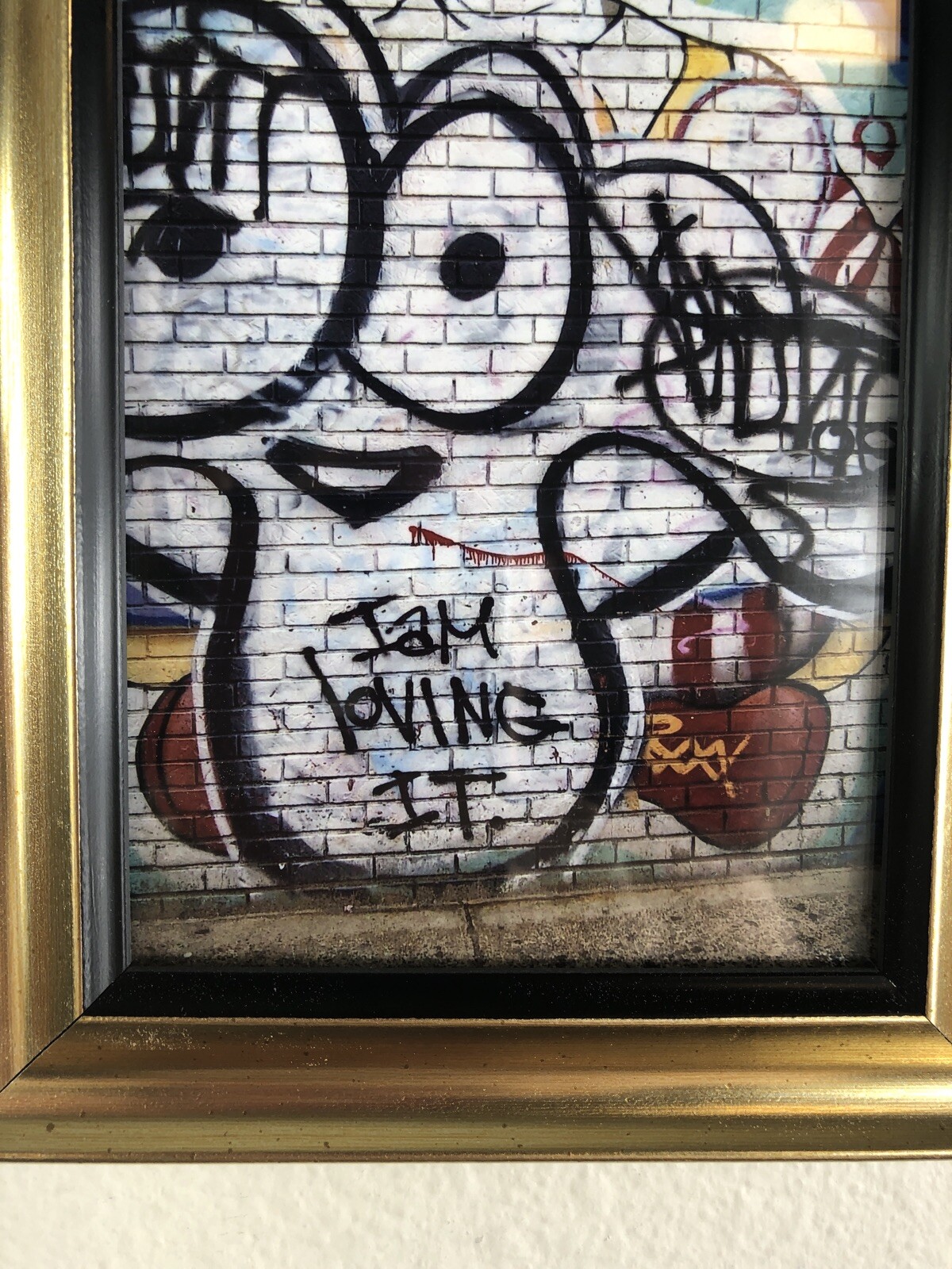 Ronald McDonald I’m Loving It Framed 4x6 Photo Bronx NY Graffiti Street ...