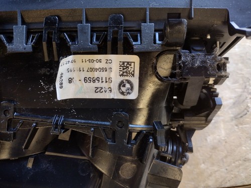 BMW FRESH AIR AC VENT GRILLE FRONT CENTER F01 F02 F04 7 SERIES ...