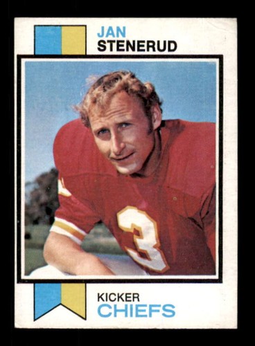 1973 Topps #285 Jan Stenerud EX/EX+ Chiefs 550003 | eBay