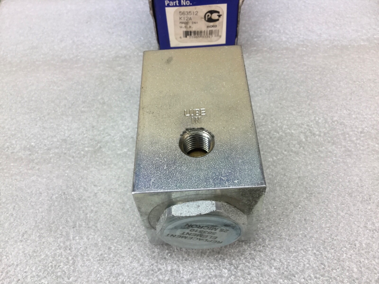 Graco 563512 Inline Hydraulic Filter Block 1/4p 25 Micron 7500 PSI Max ...