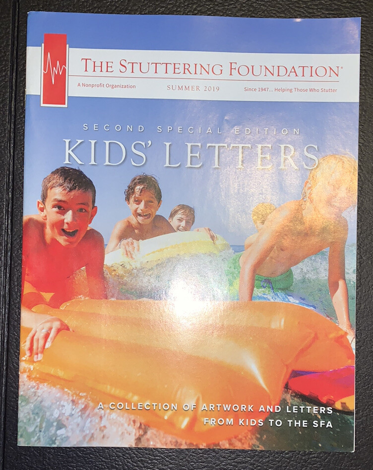 The Stuttering Foundation Magazine Helping Those Who Stutter Summer ...