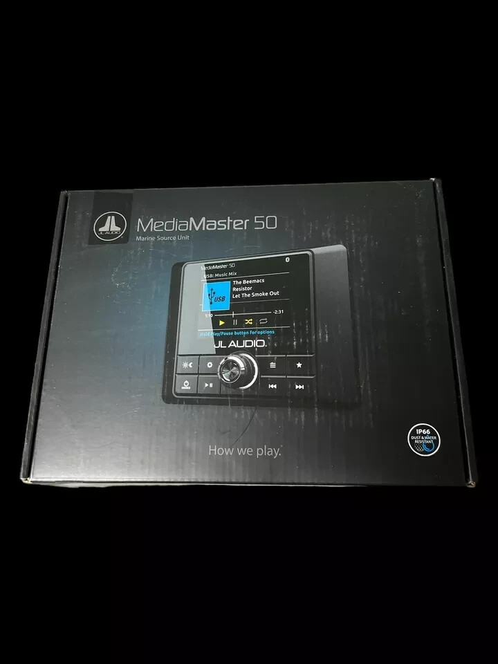 JL Audio MM50 MediaMaster Marine Source Unit W/ Full-Color LCD Display Brand New 699440999113 | eBay