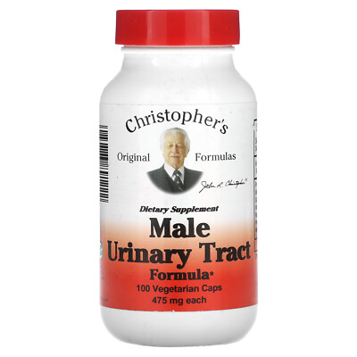2 X Christopher's Original Formulas, Male Urinary Tract Formula, 475 mg ...