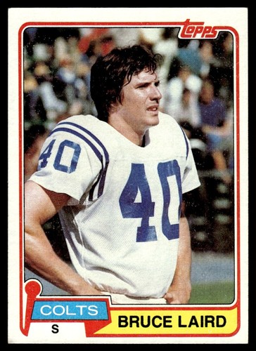 1981 Topps Bruce Laird Baltimore Colts #6 | eBay
