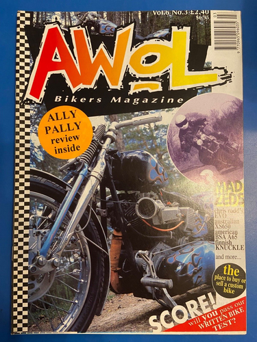 AWOL Custom Bikers Magazine March 1997 v2n8 107c | eBay UK