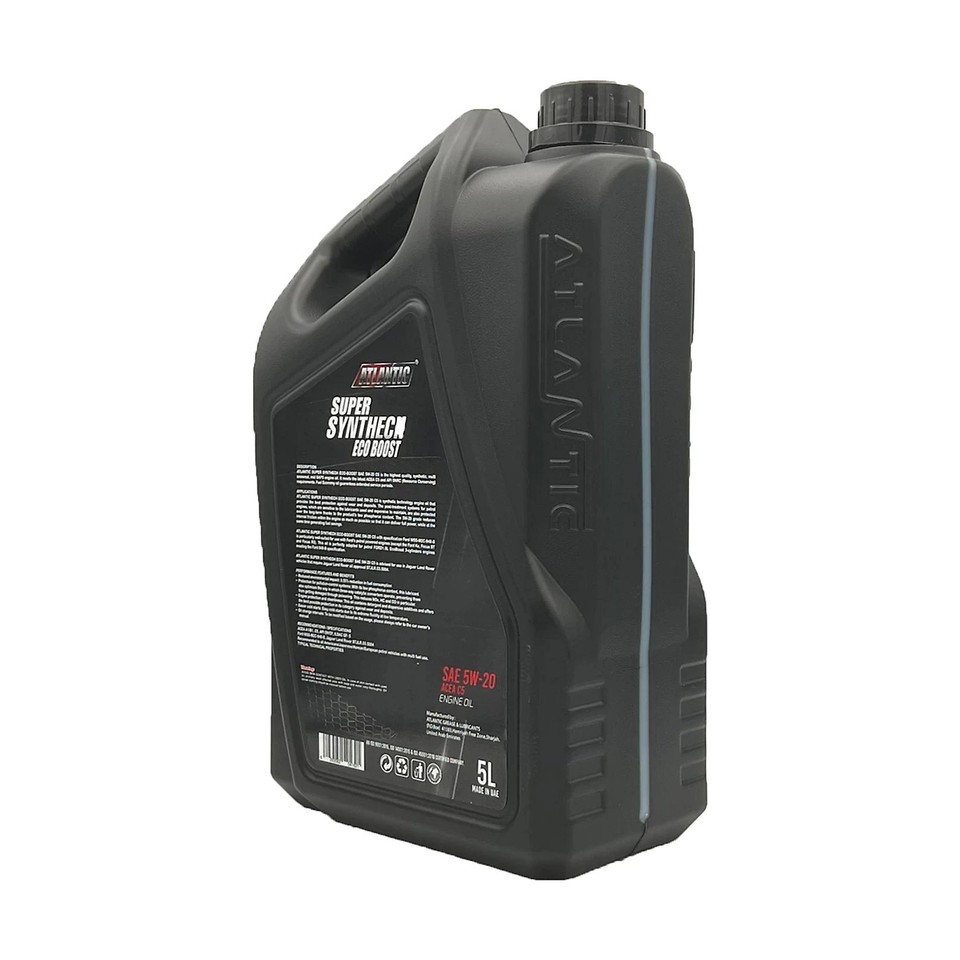 Atlantic 5w-20 Fully Synthetic Engine Oil ACEA A1/B1 C5 API SN CF ...