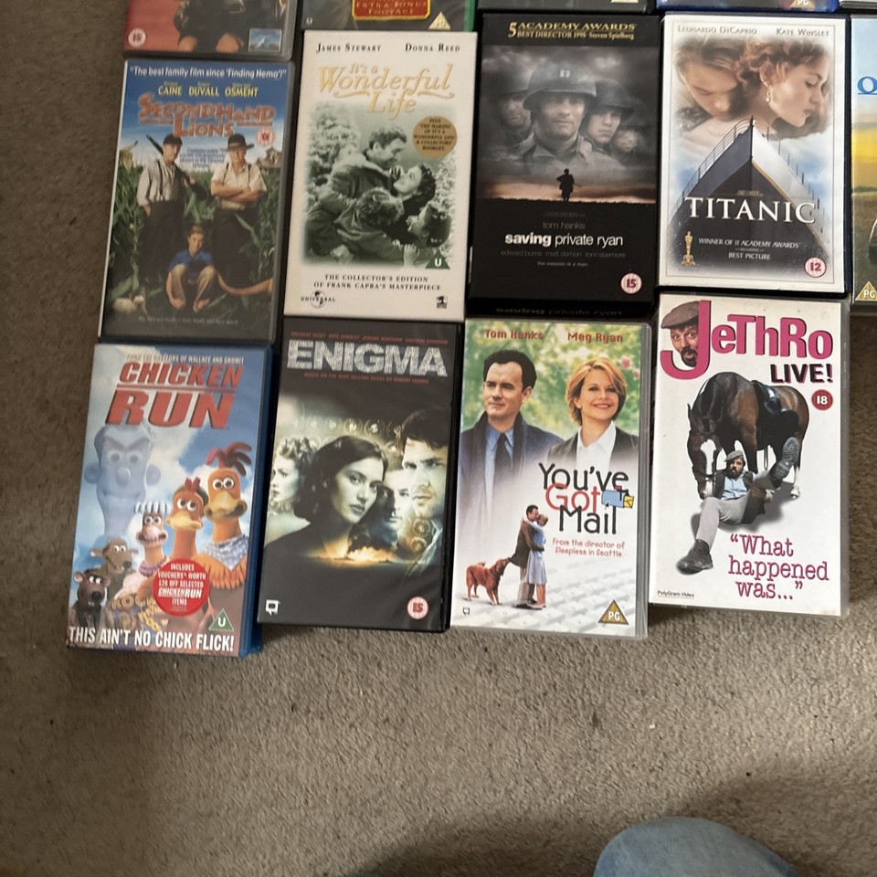 Classic VHS Video Tapes Bundle 24x Job Lot | eBay UK