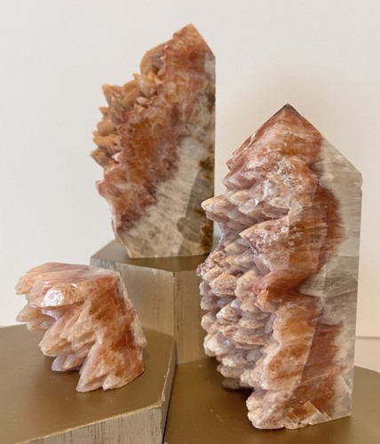 Red Calcite Point Specimens 3 Piece Set | eBay