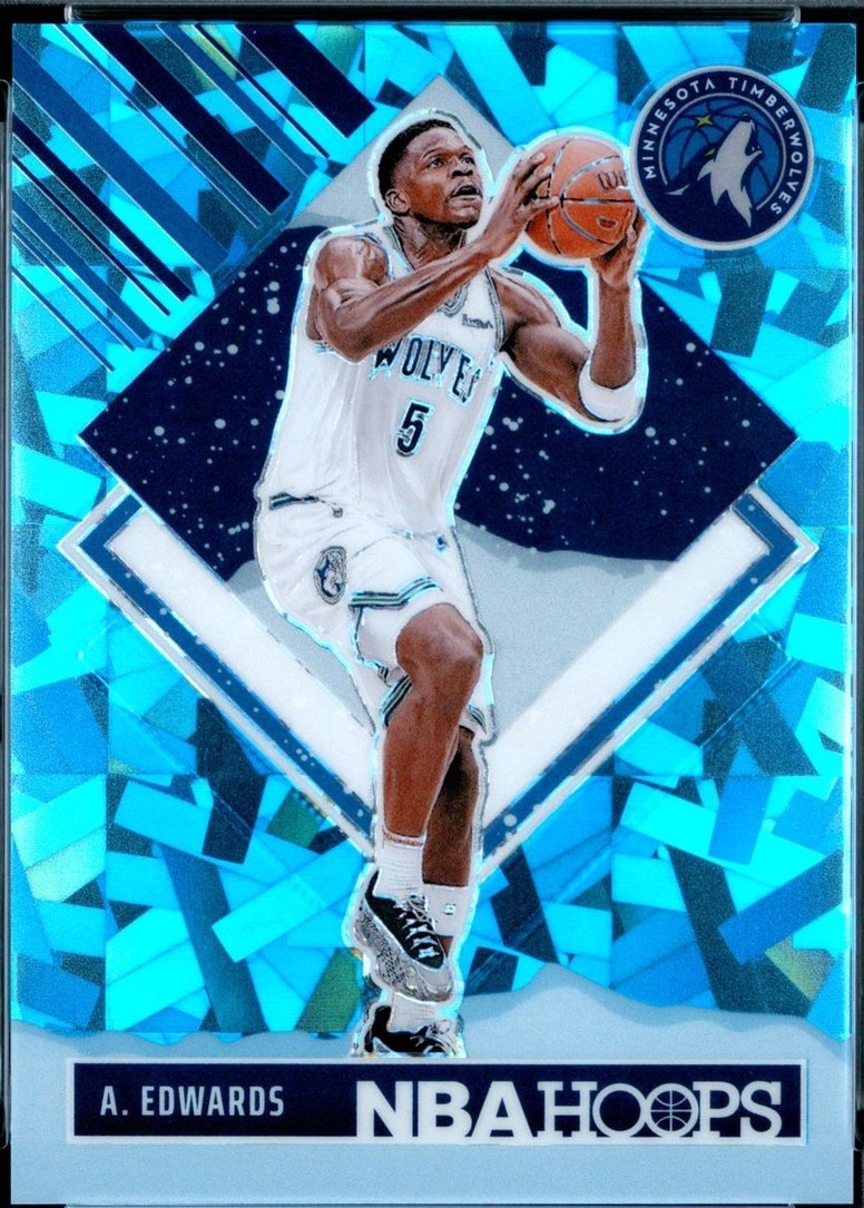 2024-25 Panini Nba Hoops - Hoops Tribute Anthony Edwards #286 Premium ...