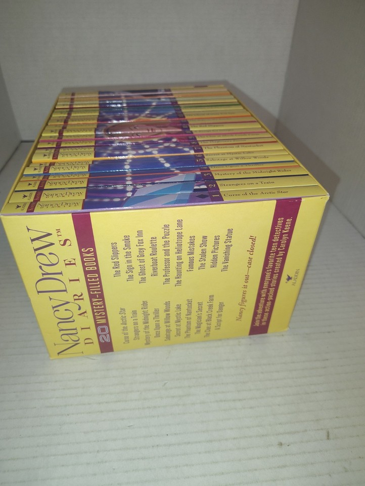 Nancy Drew Diaries 20-Book Box Set – Complete Collection, Paperback ...