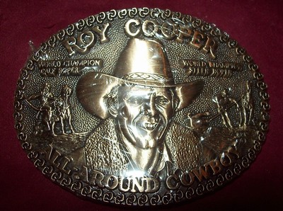 AWARD DESIGN MEDALS PRESENTS ROY COOPER ALL AROUND COWBOY RODEO ...