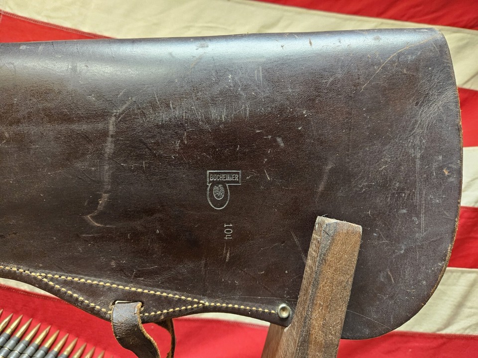 Vintage Bucheimer Leather 104 Rifle Scabbard Horse Saddle/Hunting Gun ...